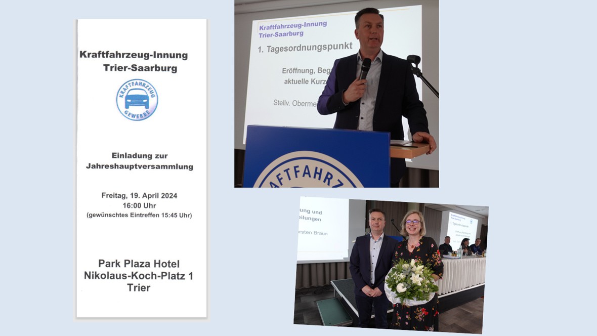 Hauptversammlung der Kraftfahrzeug-Innung Trier-Saarburg